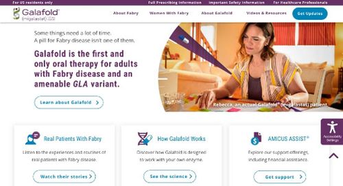 Support for Galafold® (migalastat) Patients with AMICUS ASSIST®